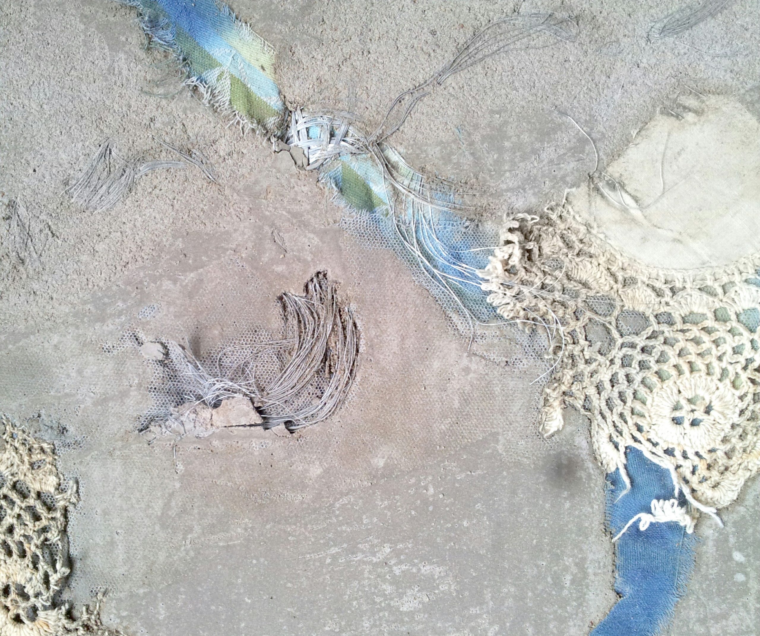 Concrete & Textiles « Outlook8studio – Visual Artist Jenny Davis