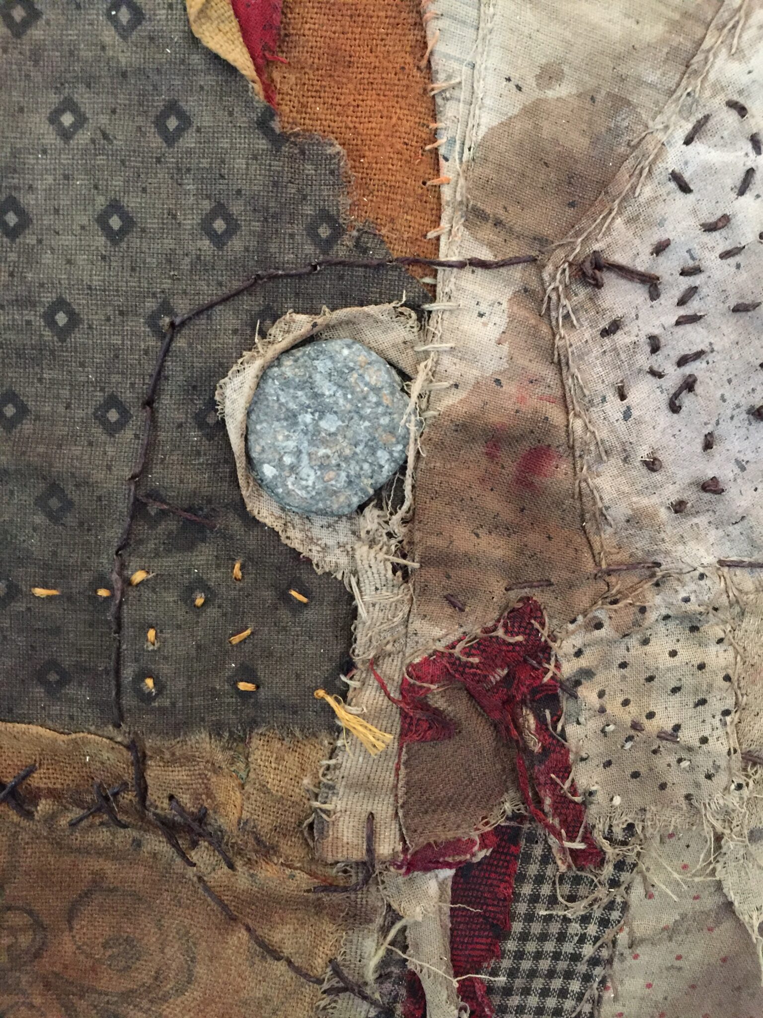 Rust dyeing « Outlook8studio – Visual Artist Jenny Davis