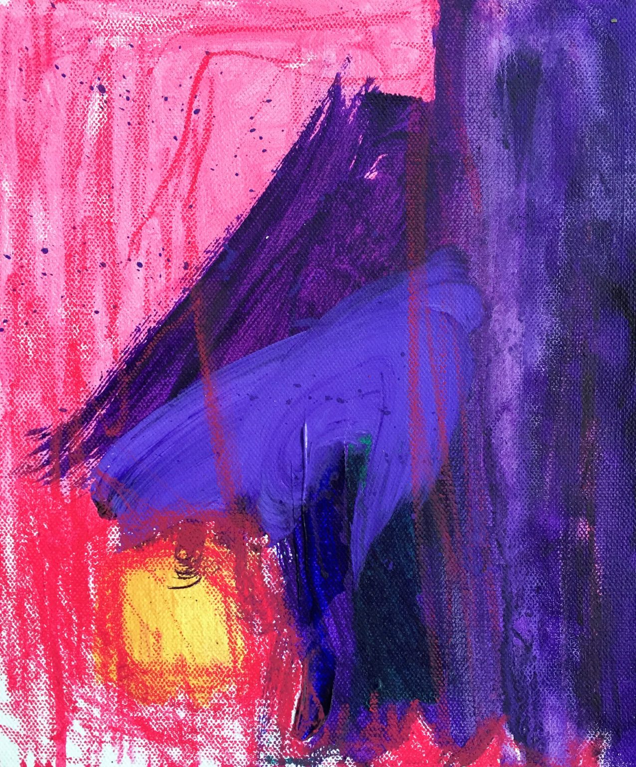 New Paintings. Purple & Rose. « Outlook8studio – Visual Artist Jenny Davis