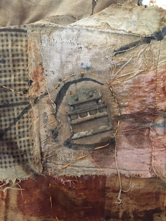 Rust dyeing « Outlook8studio – Visual Artist Jenny Davis