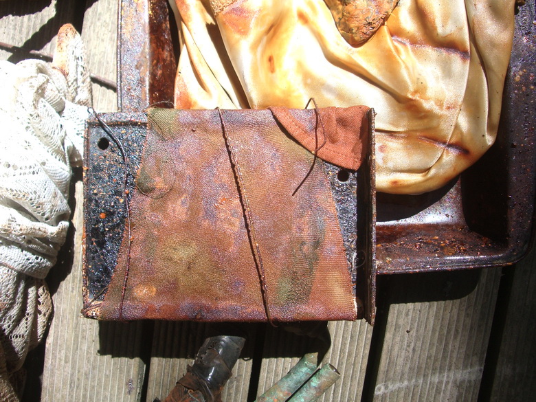 Rust Dyeing Fabrics « Outlook8studio – Visual Artist Jenny Davis