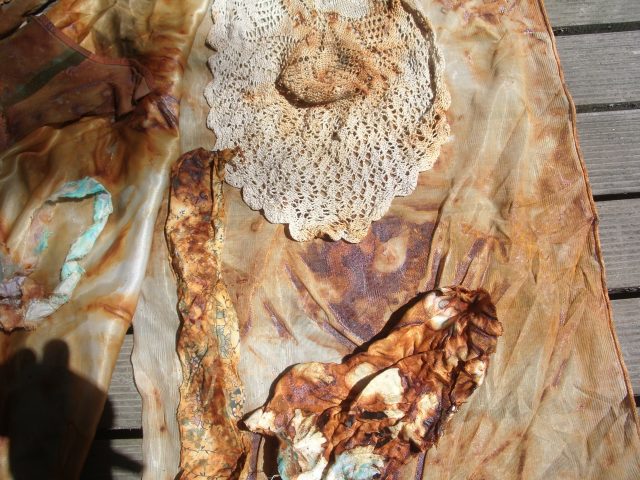 Rust Dyeing Fabrics « Outlook8studio – Visual Artist Jenny Davis