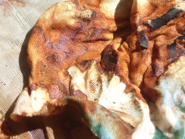Rust Dyeing Fabrics « Outlook8studio – Visual Artist Jenny Davis