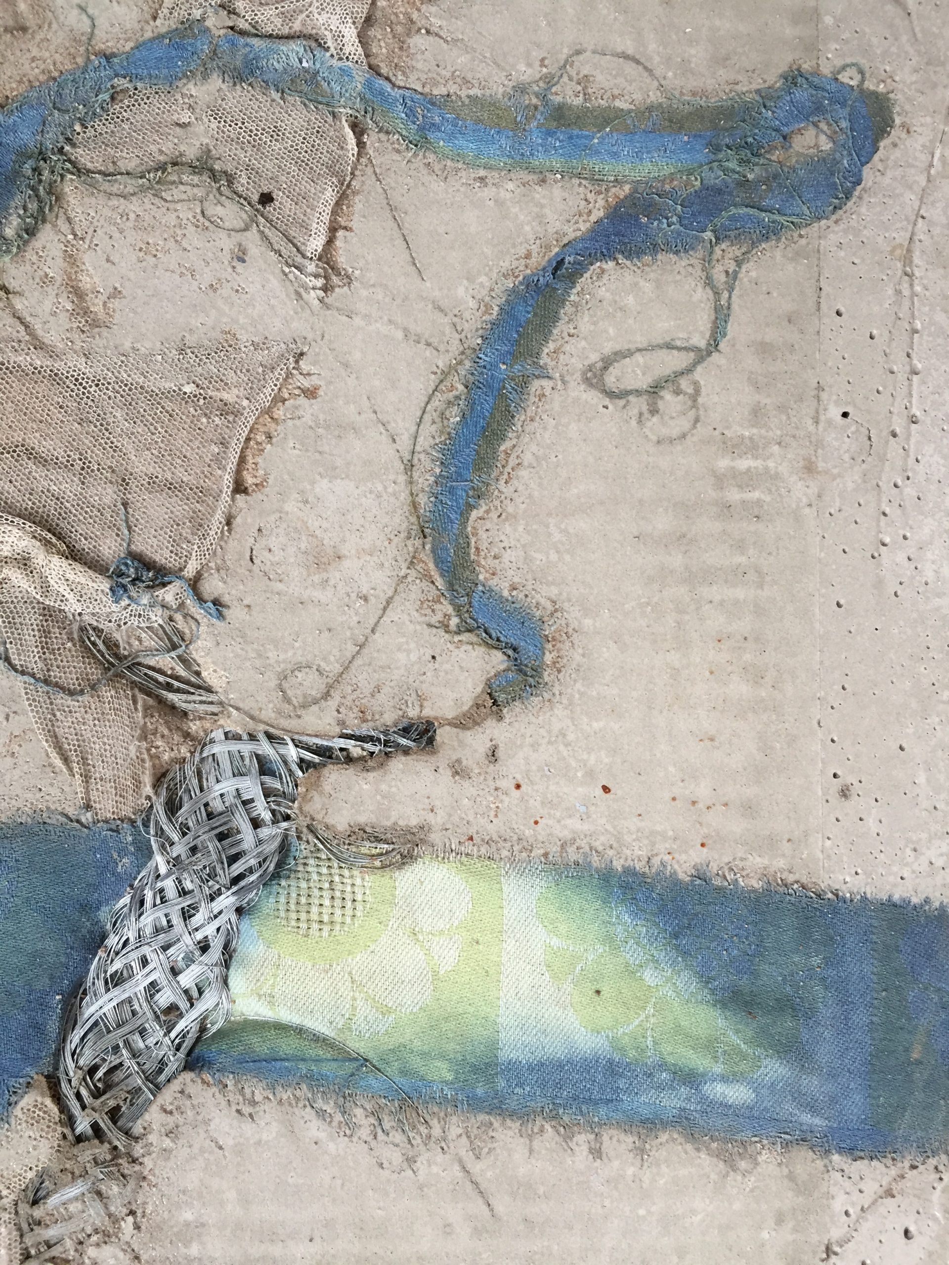 Concrete & Textiles « Outlook8studio – Visual Artist Jenny Davis